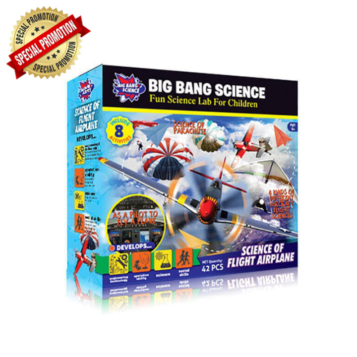 Science of Flight Airplane|Physical Explore kids learning toys|Alpha ...