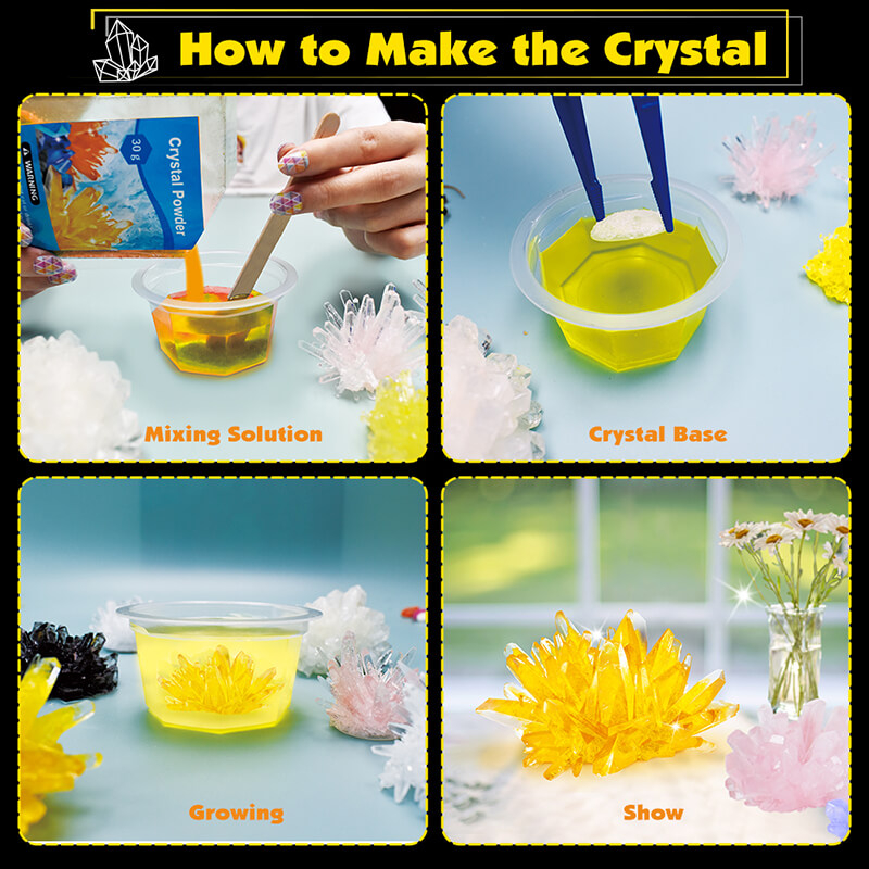 Mini Crystal Growing Kit - Buy Product on Alpha Manufacturing Ltd