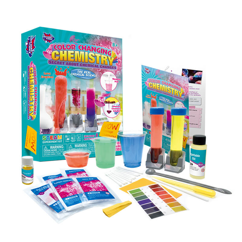 Color Changing Chemistry kit|chemistry set for kids|chemical change ...